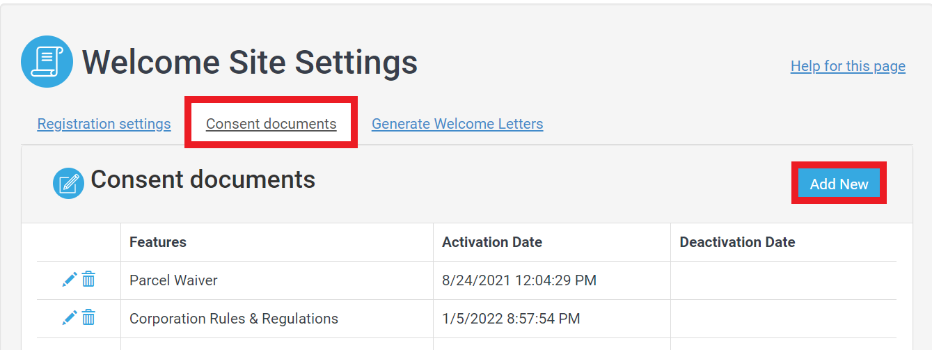 How to Add & Upload Parcel Waiver Forms – Condo Control - English
