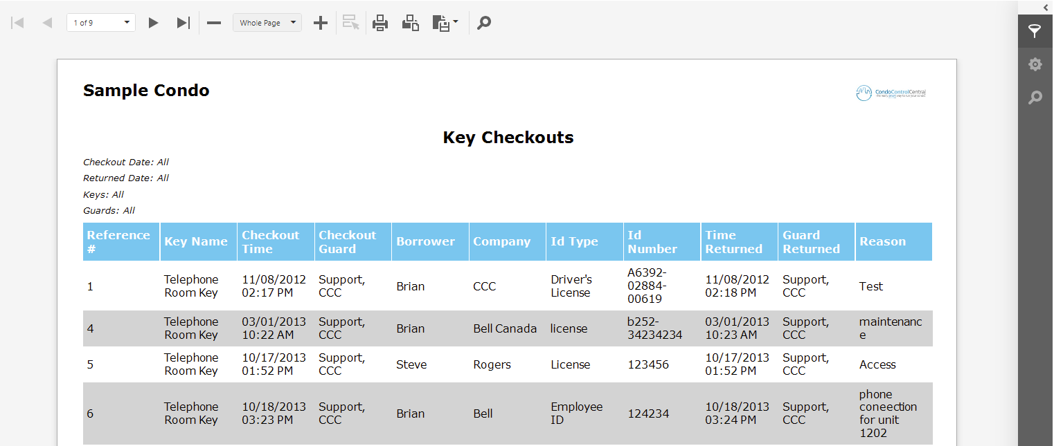 Security and Concierge User Guide: Reports for Security Guards – Condo ...
