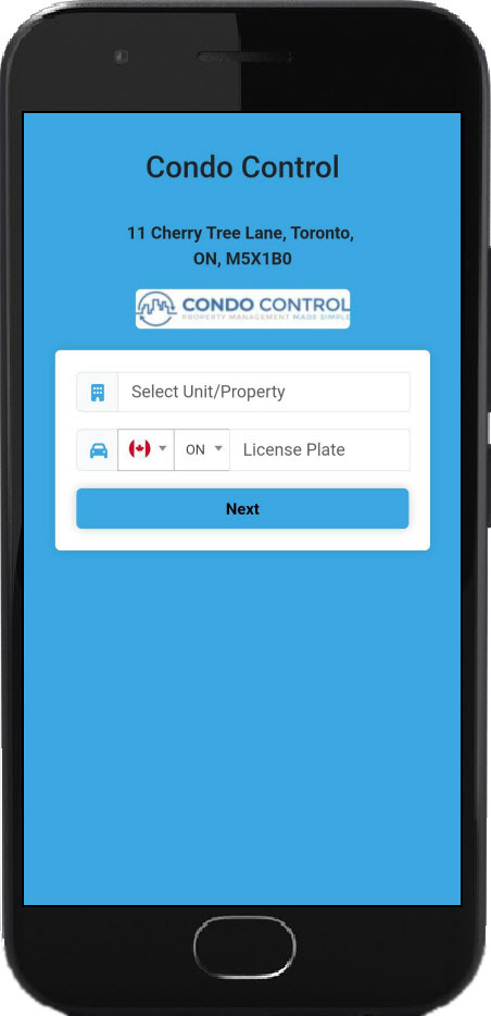 How to Use the Visitor Parking Scan & Pay Feature – Condo Control - English