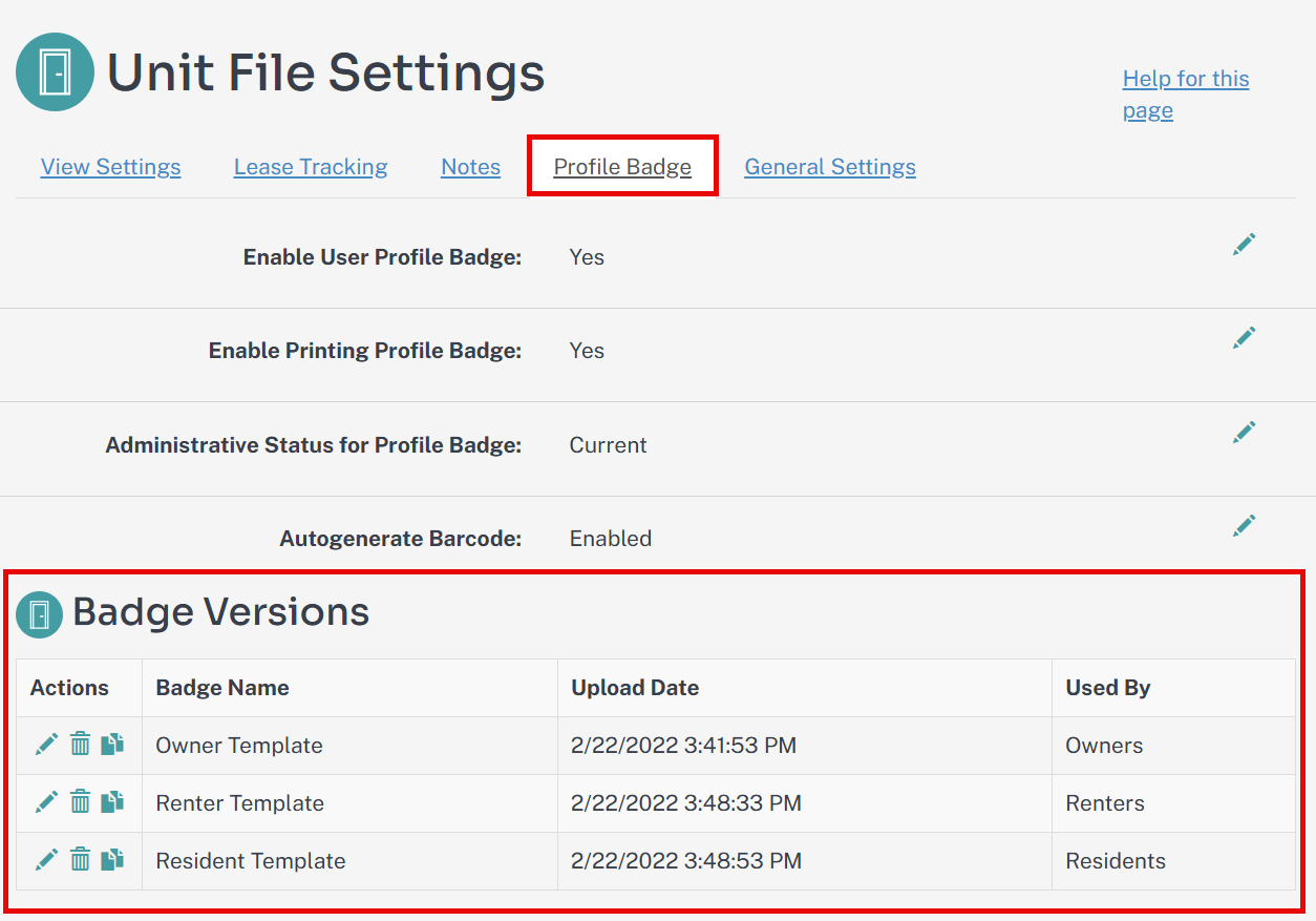 How to Setup Profile Badges & Create Badge Templates – Condo Control ...