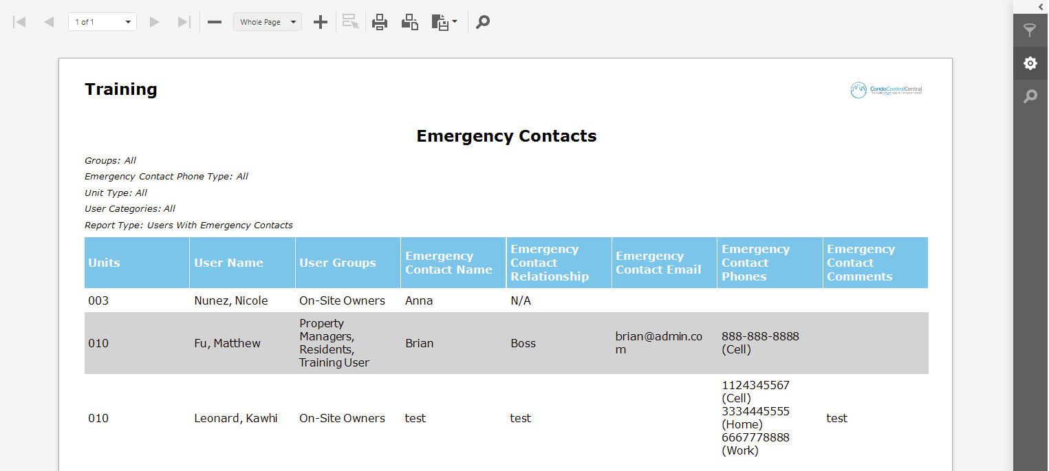 Security and Concierge User Guide: Reports for Security Guards – Condo ...
