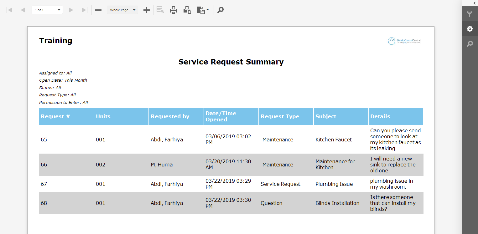 Security and Concierge User Guide: Reports for Security Guards – Condo ...