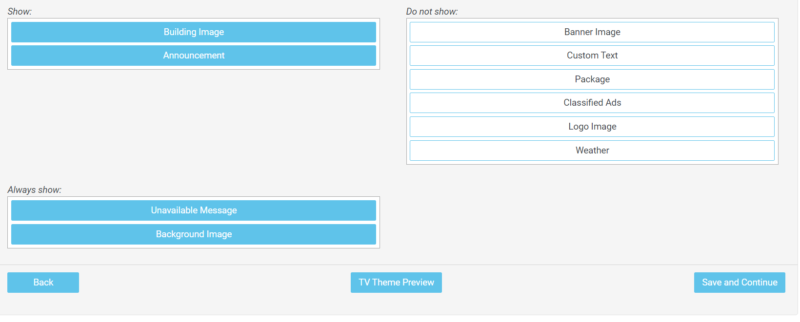 Lobby Display: How to Create a New Template – Condo Control - English