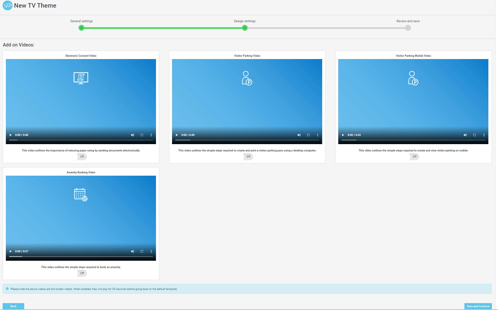 Lobby Display: How to Create a New Template – Condo Control - English