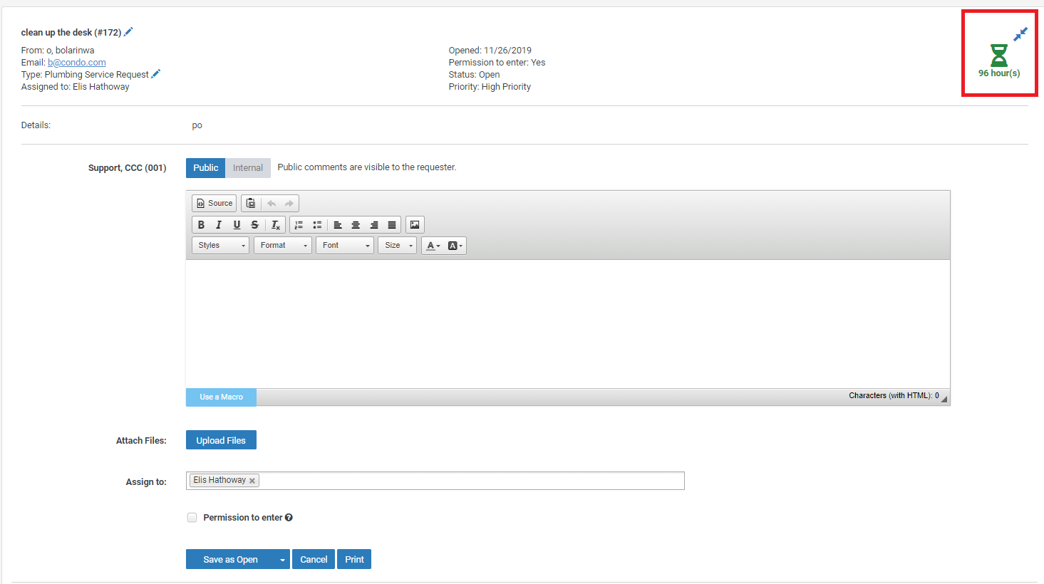 Service Requests: How to Add/Edit SLA's – Condo Control - English