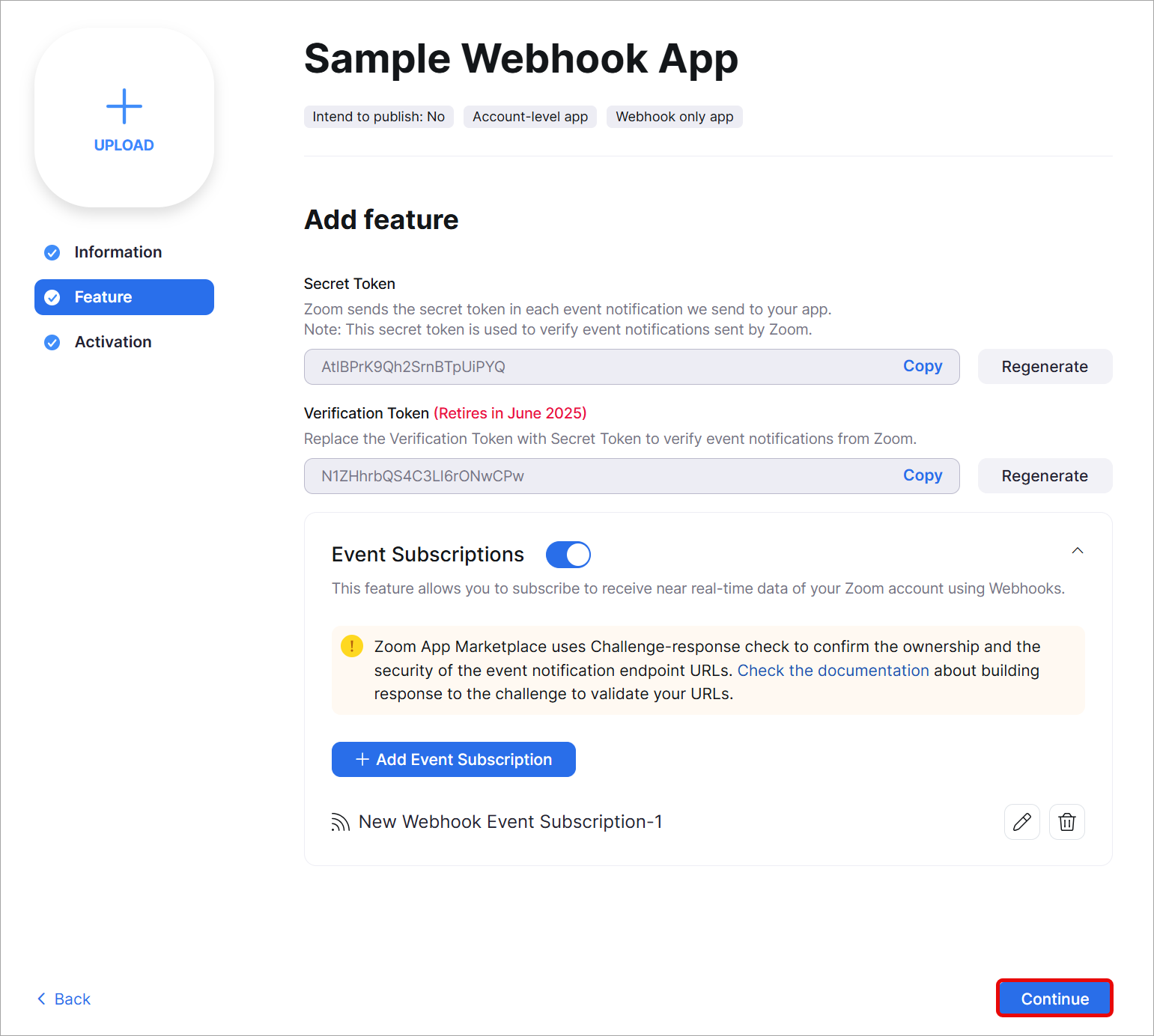 How to Configure a Zoom Webhook – Condo Control - English