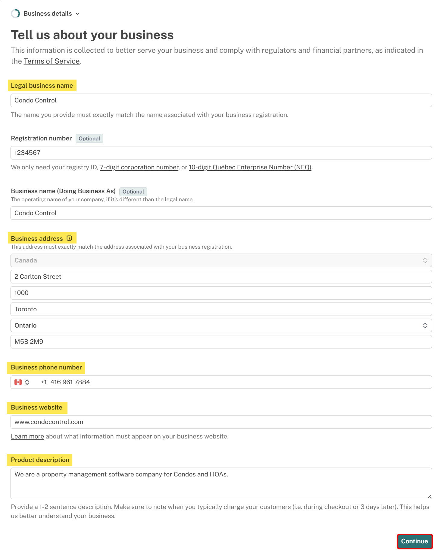 How to Set Up a Stripe Account for Your Workspace – Condo Control - English