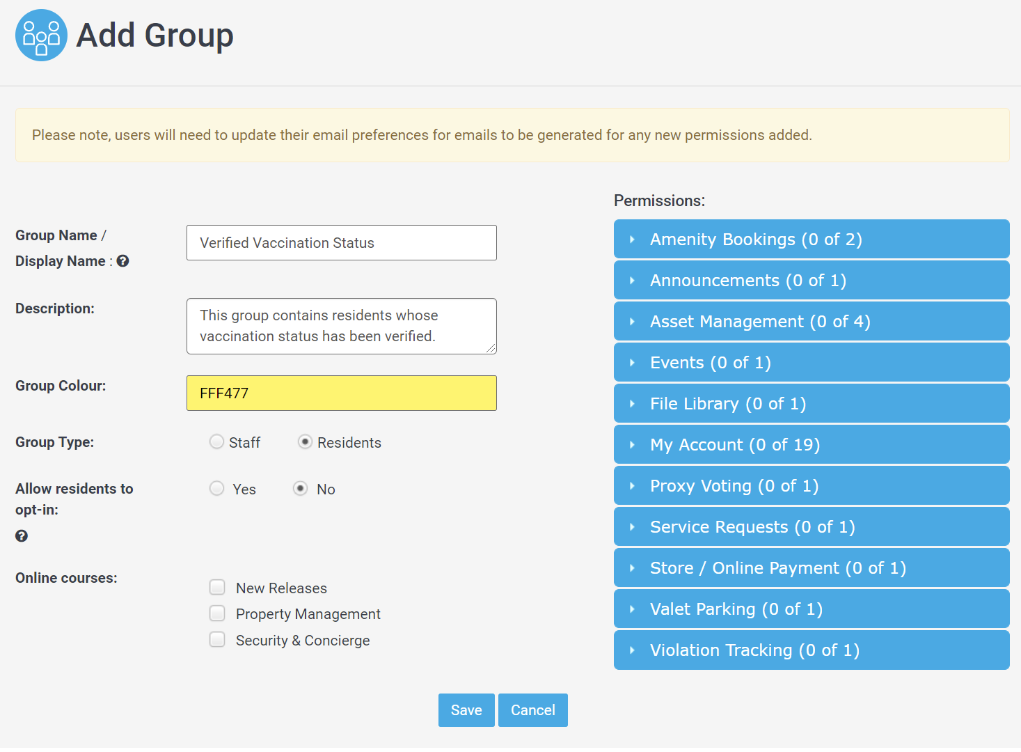 How to Restrict Amenity Usage: Creating Custom User Groups – Condo ...