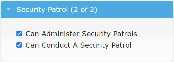 Security Patrol Setup – Condo Control - English