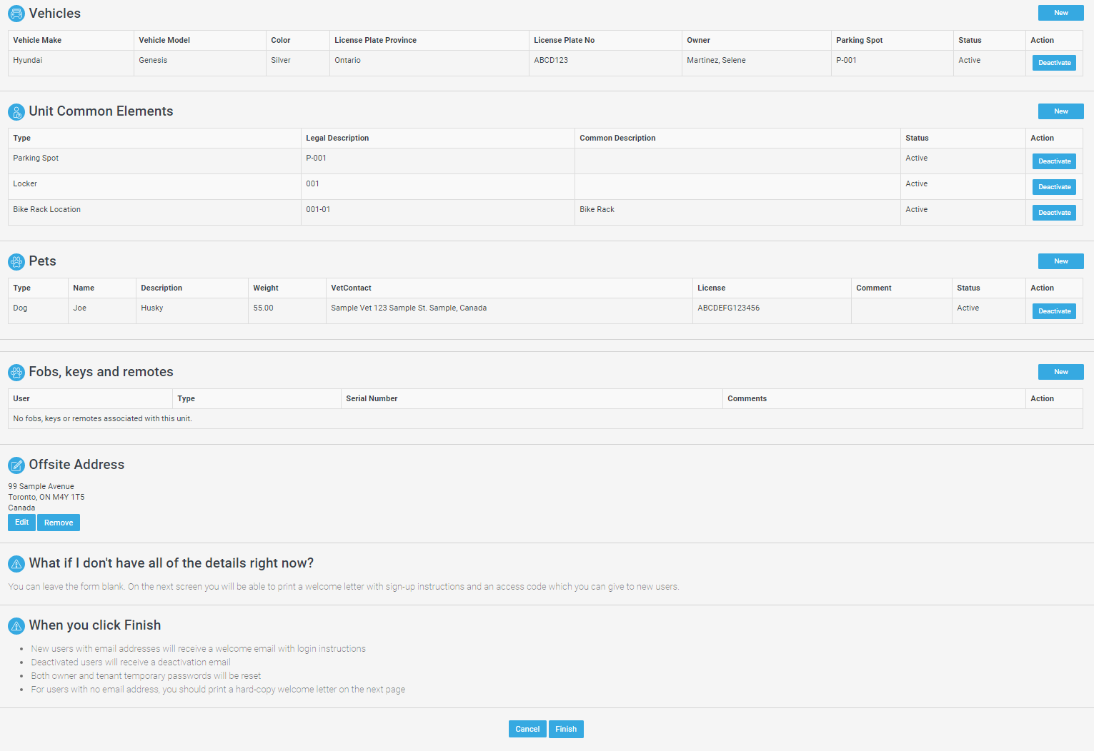 How to Process a Unit Ownership Change – Condo Control - English
