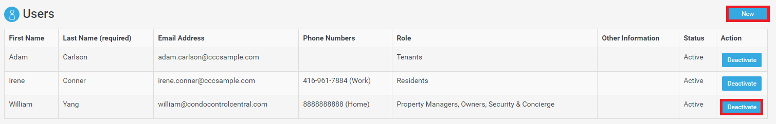 How to process a unit ownership change – Condo Control - English