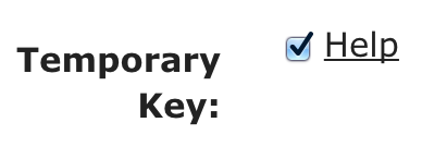 How to create a temporary key – Condo Control - English