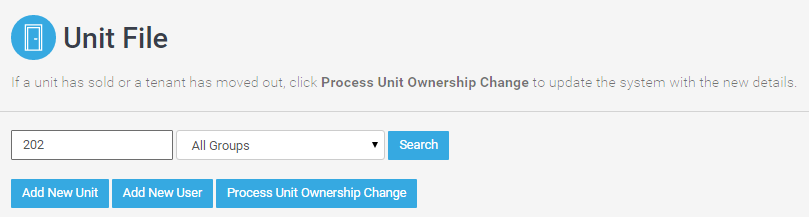 How to edit a User's Details – Condo Control - English